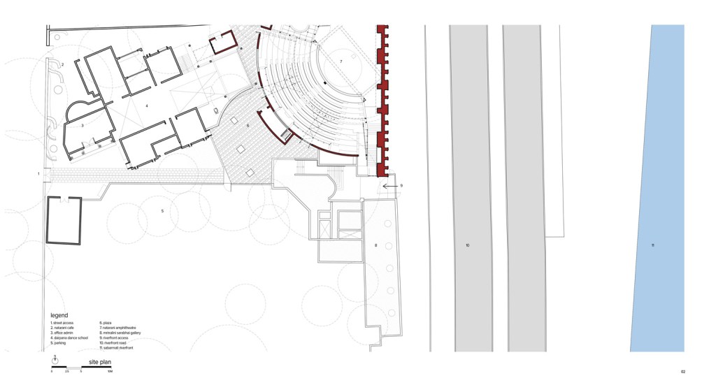 Natarani Amphitheatre, Site Plan – THE MERIT LIST